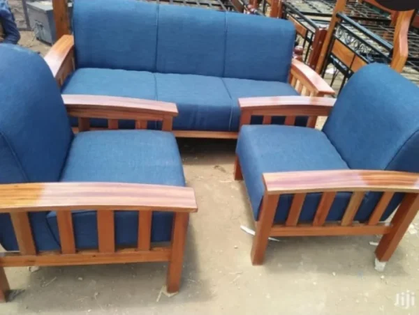 Mvule Fabric Sofa (5-Seater) – Unique Merchendise Suppliers Ltd